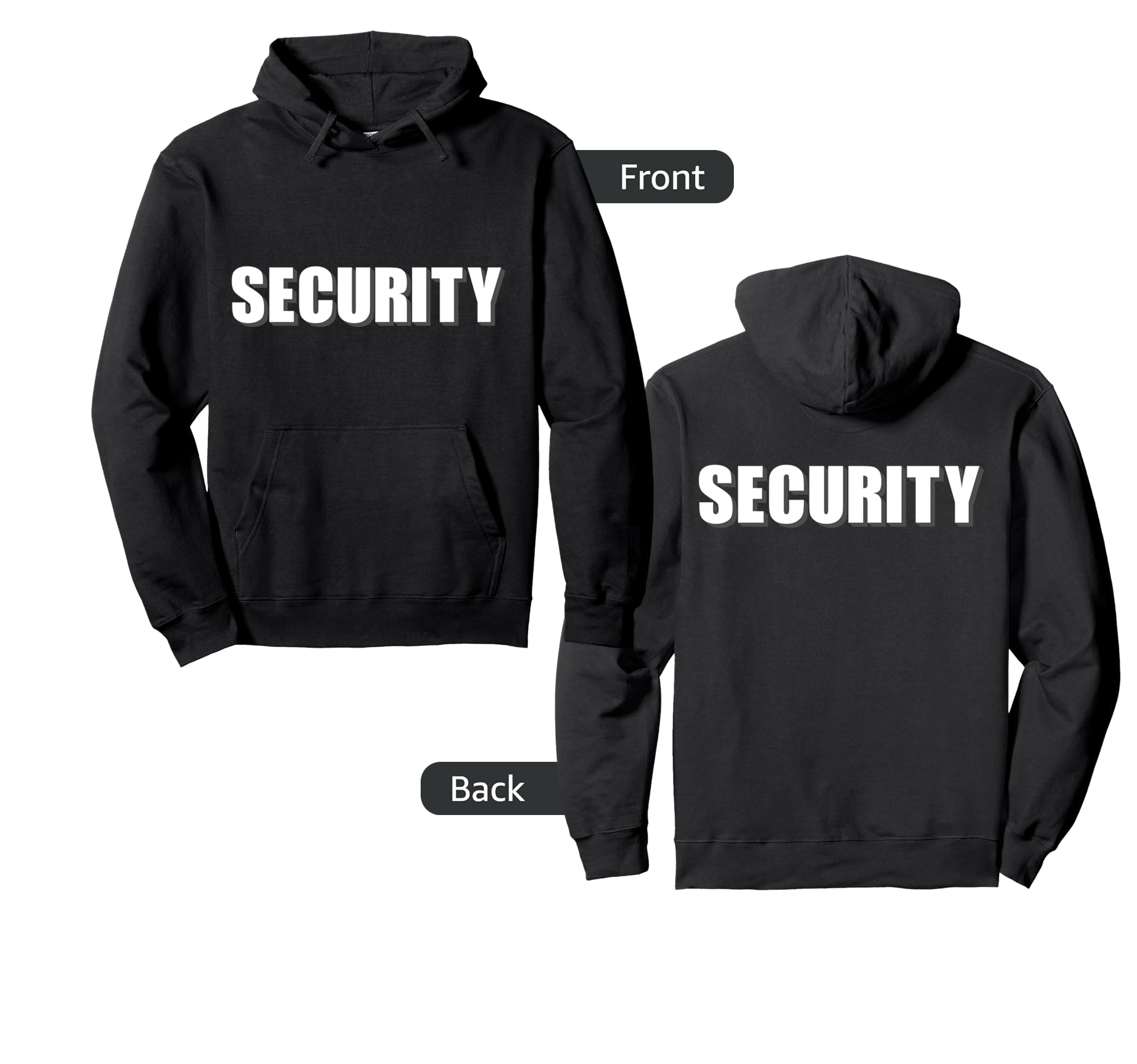 Amazon.com: SECURITY OFFICER Event Security Uniform Safety FRONT & BACK ...