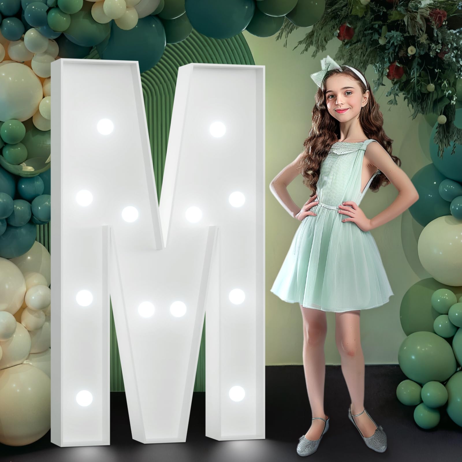 Amazon.com: Marquee Letters 4 Feet Tall, Large Light Up Letters M ...