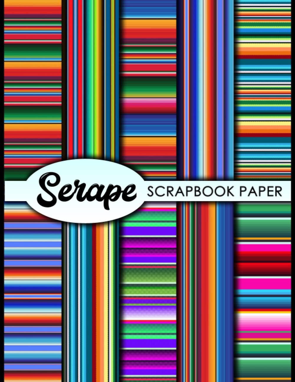 Serape Scrapbook Paper: 20 Double Sided Sheets 8.5 x 11 for ...