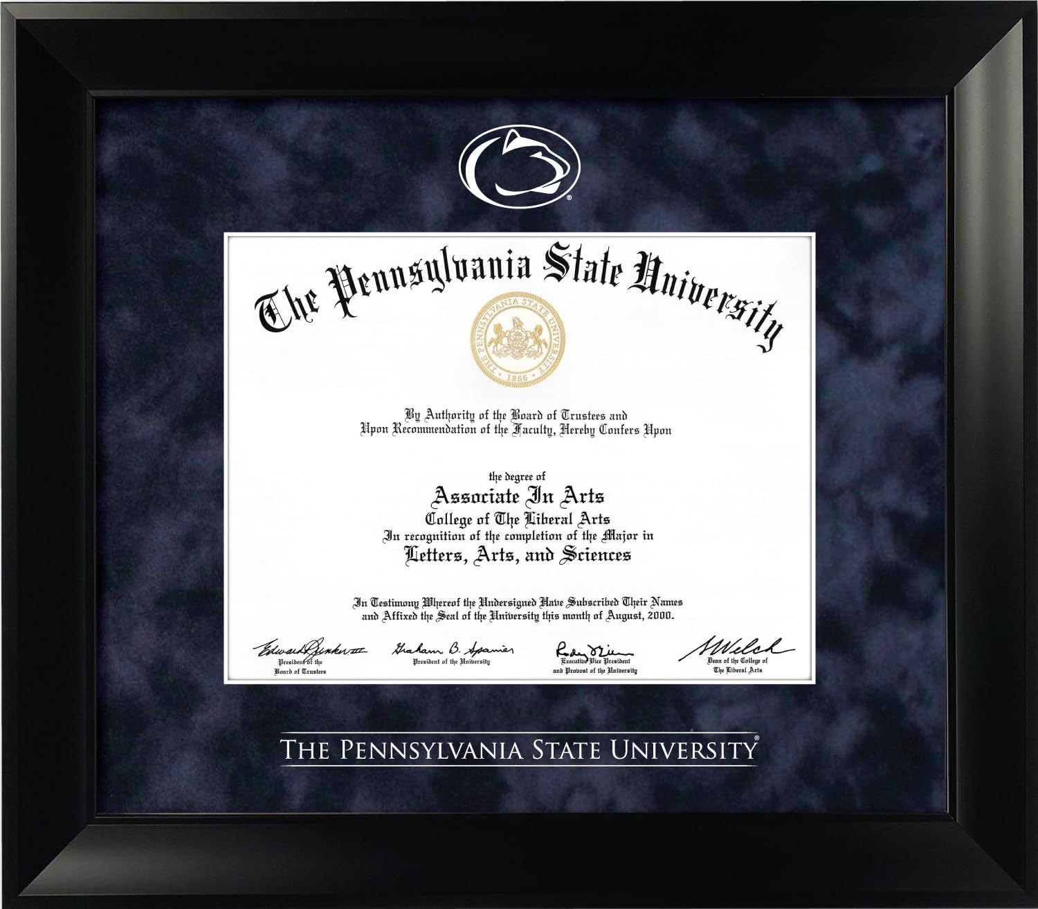 Amazon.com - Penn State University Diploma Frame - Eco-Friendly ...