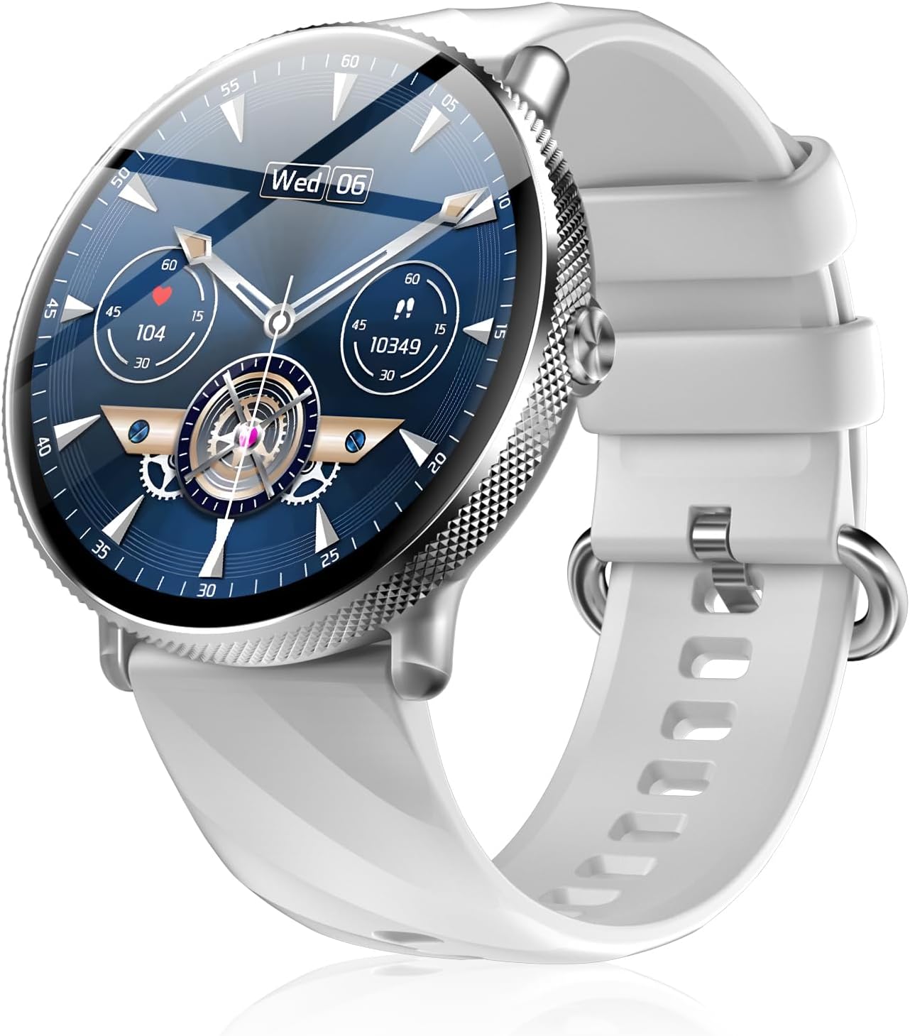 Amazon | SHANG WING スマートウォッチ レディース 小さめ 腕時計 女性用 Smart Watch Women 1.09 ...