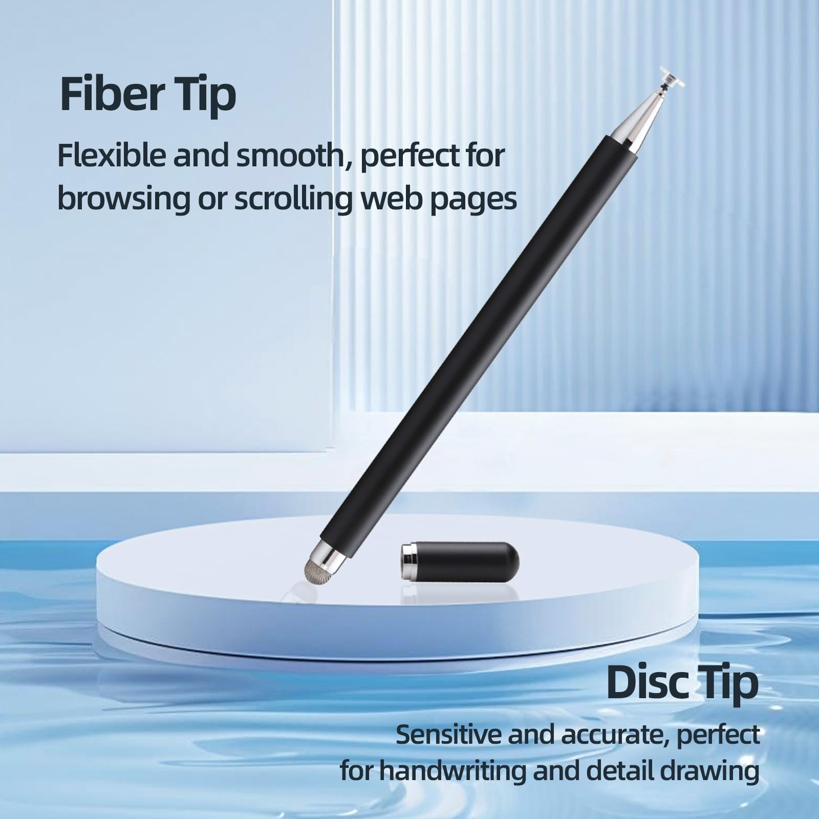Snapklik.com : Stylus Pens For Touch Screens, 2 In 1 Magnetic Disc ...