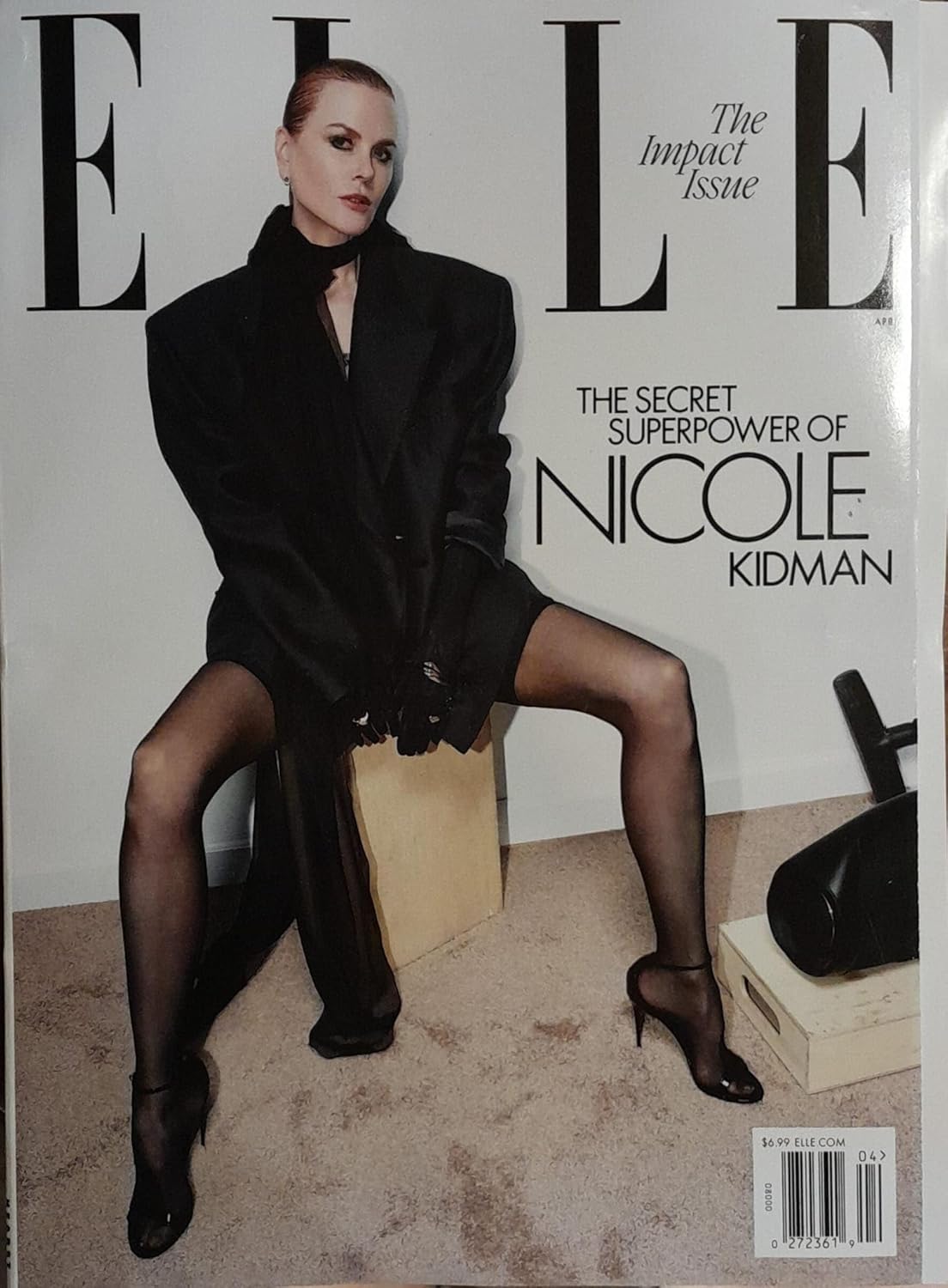 Elle Magazine April 2024 The Secret Superpower Of Nicole Kidman : Elle ...