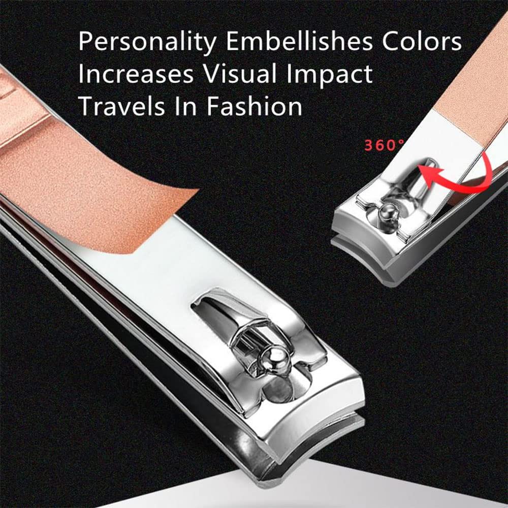 PCS Pink Stainless Steel Manicure Set Personal care,Nail Clippers,Mini ...