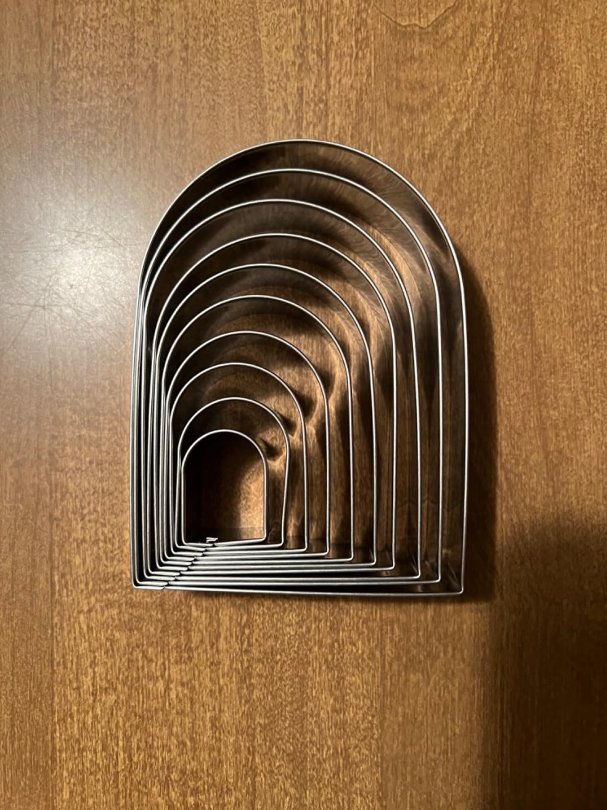 Amazon.com: 10 Pcs Arched Cookie Cutter Set, 10 Pieces Geometric Cookie ...