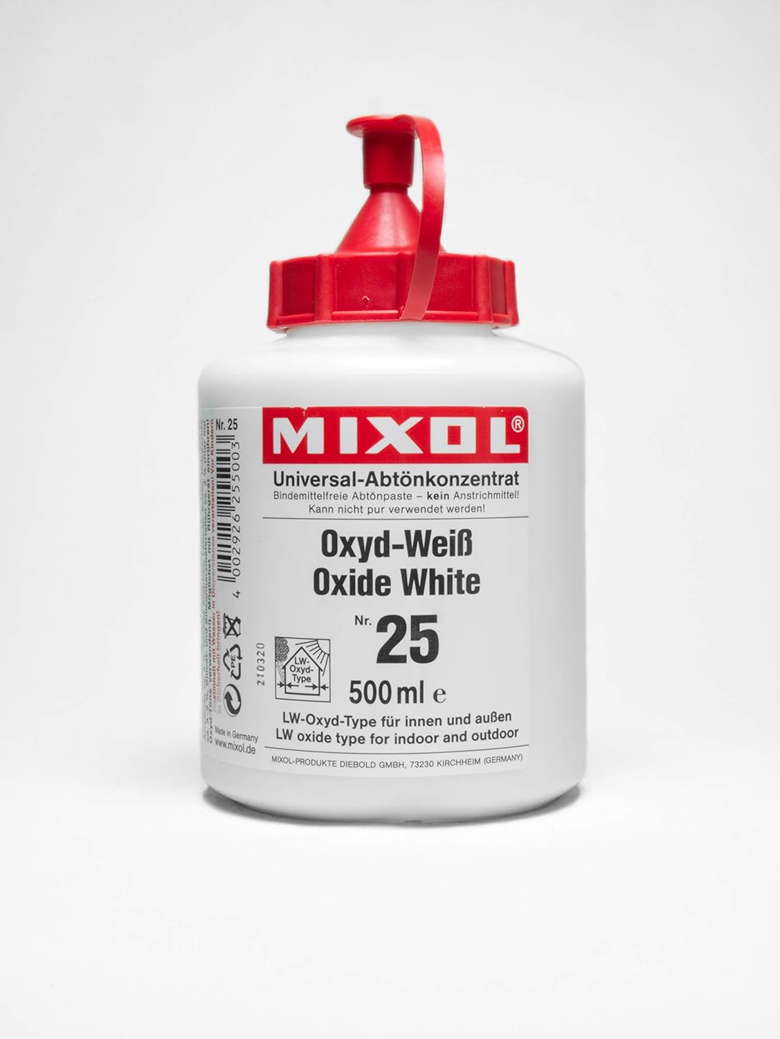 MIXOL Concentrato universale # 25, bianco, 500 ml : Amazon.it: Fai da te