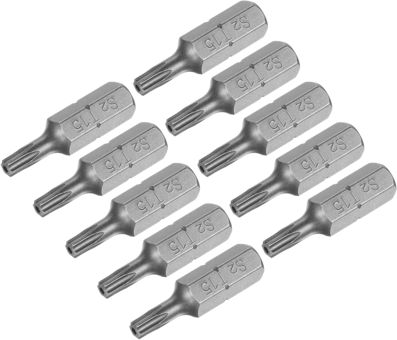 uxcell Torx Bits 1/4 Inch Hex Shank 25mm Length Magnetic Screwdriver T5 ...