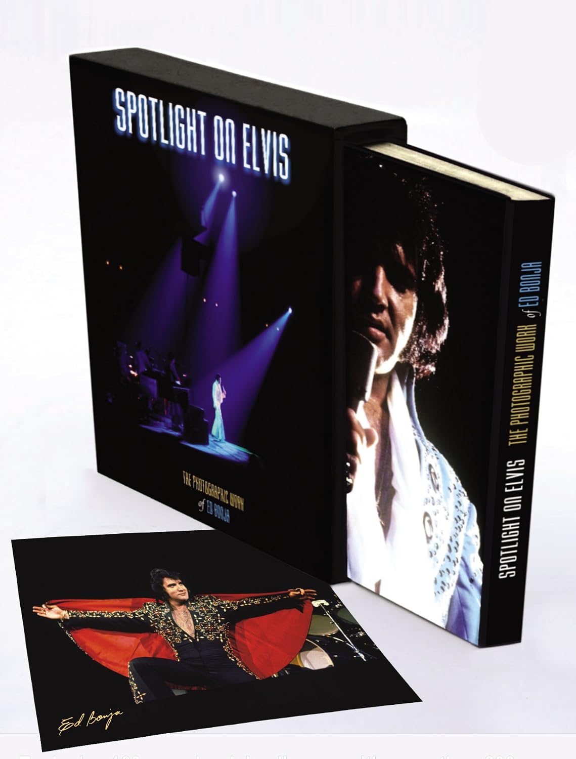 Elvis Presley Ed Bonja book spotlight on elvis including signed print ...