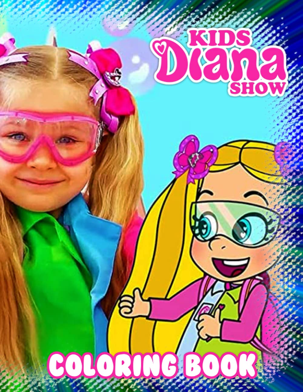 Buy Kids Diana Show Coloring Book: A Cool Coloring Book With Many ...