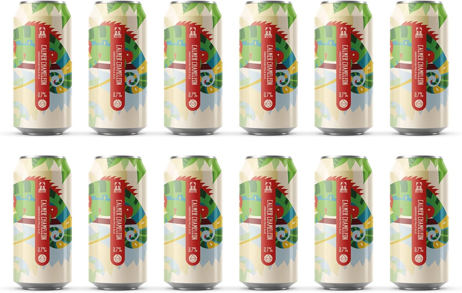 Brew York - Calmer Chameleon, Session Pale Ale, 12 x 440ml Cans ...