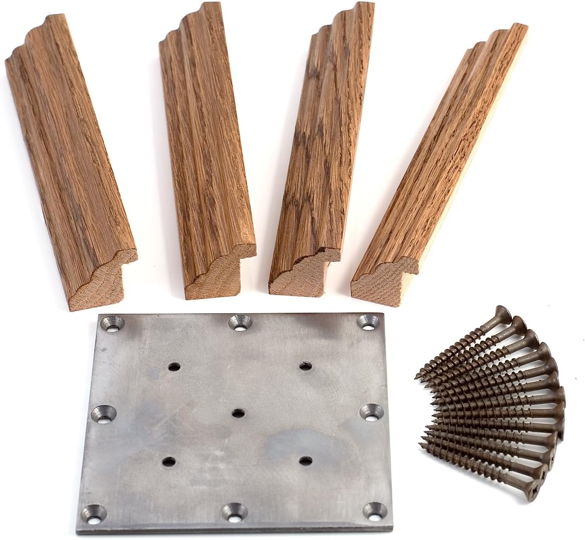 Amazon.com: Newel Post Fastener, Oak, fits 3" to 3 1/2" post : Tools ...