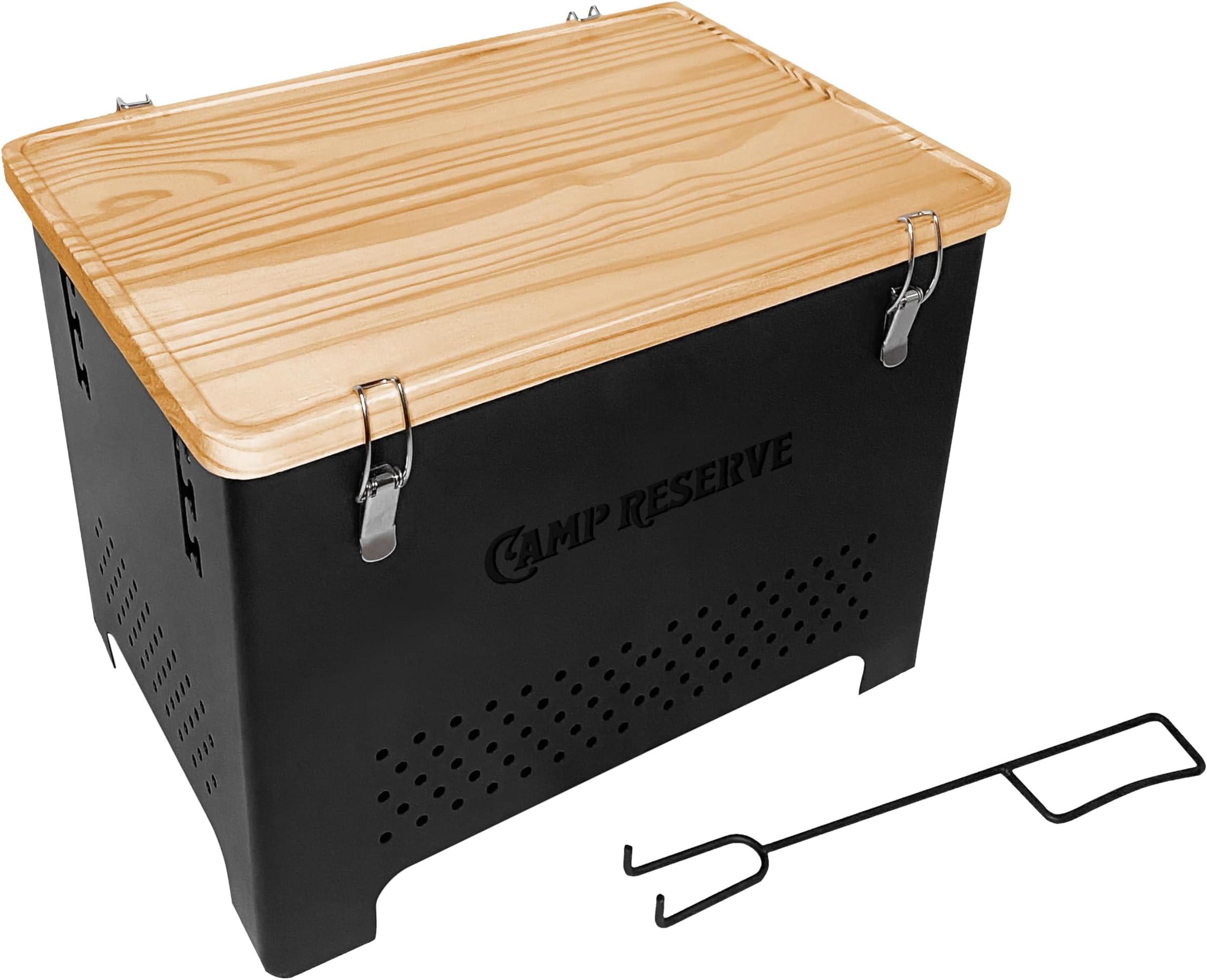 Amazon.com: Fire & Flavor Hero Grill System Bundle - Charcoal Grill for ...