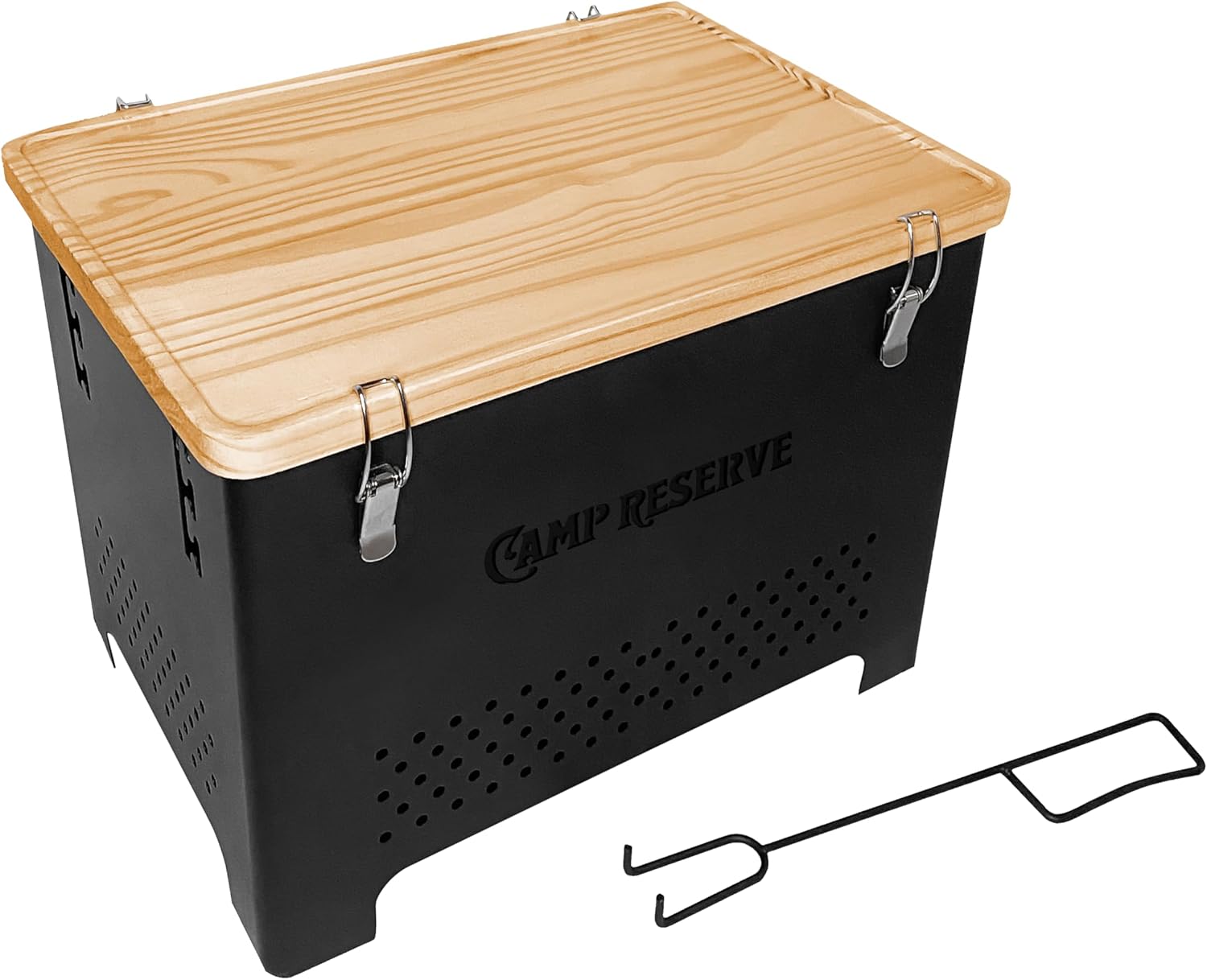 Amazon.com: Camp Reserve Portable Charcoal Grill for Camping, Beach or ...