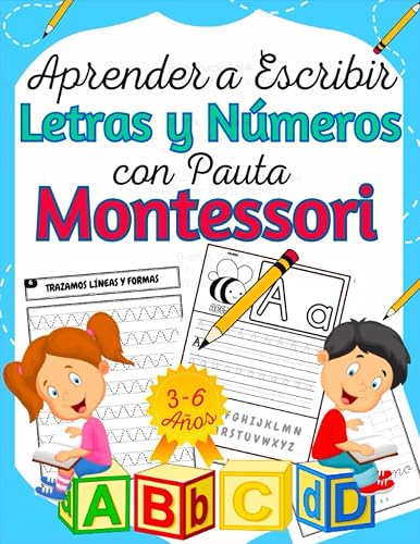 Aprender a Escribir Letras y Números con Pauta Montessori ...