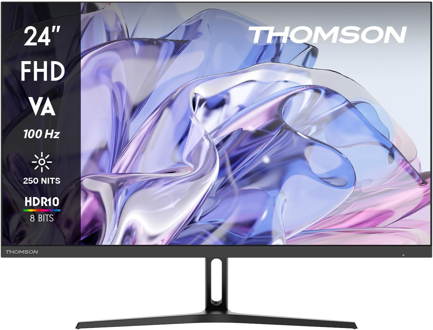 THOMSON 24 Pouces Moniteur Full HD, fréquence de rafraîchissement de ...