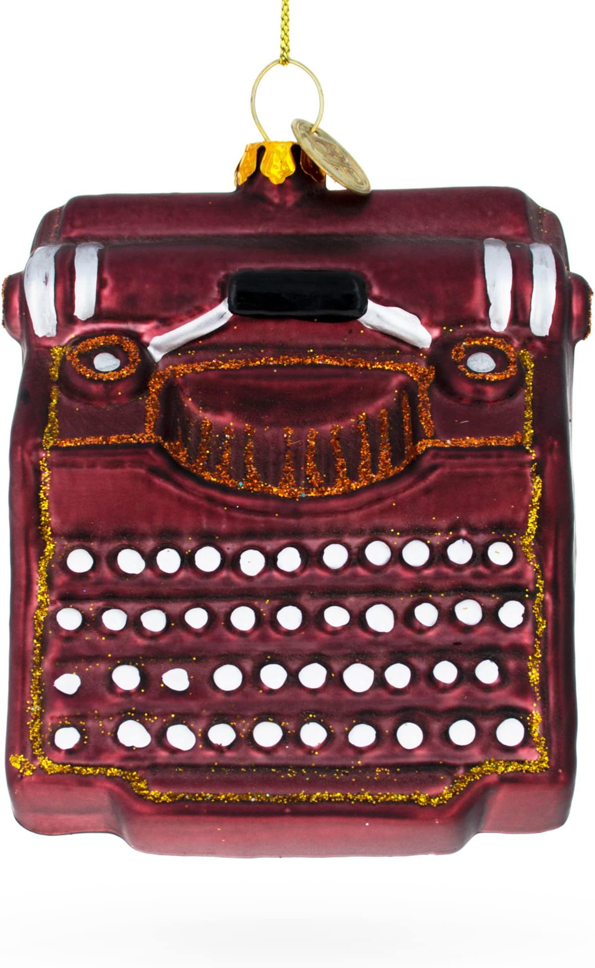 Amazon.com: Just Write Antique Typewriter Writer Author Wood Christmas ...