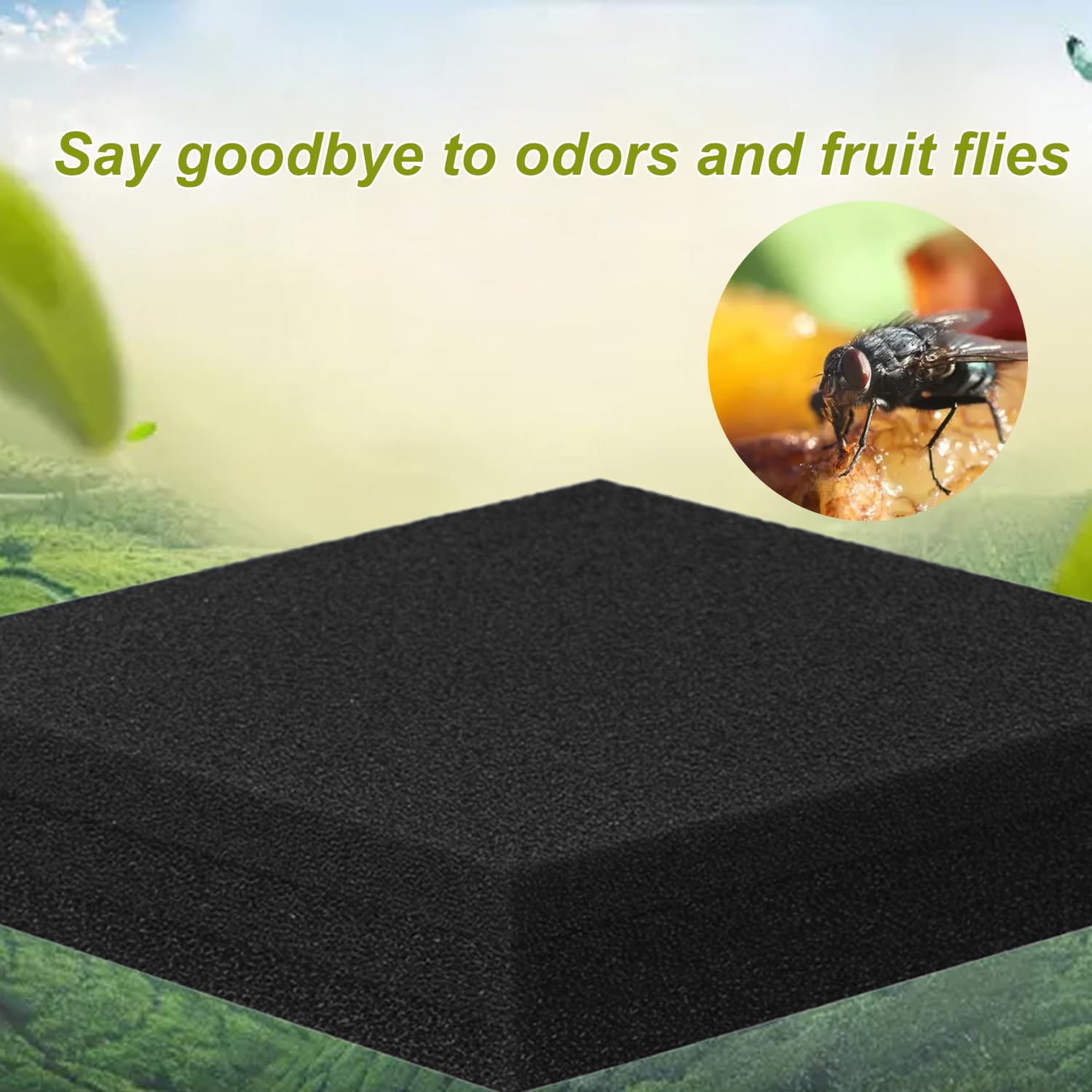 Snapklik.com : 10 Pack - Universal Square Charcoal Filters For Compost ...