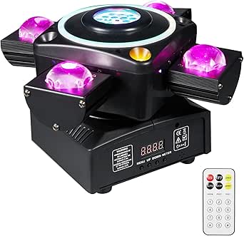 Amazon.com: Moving Head Stage Light, LED DJ Lights with DMX512 ...