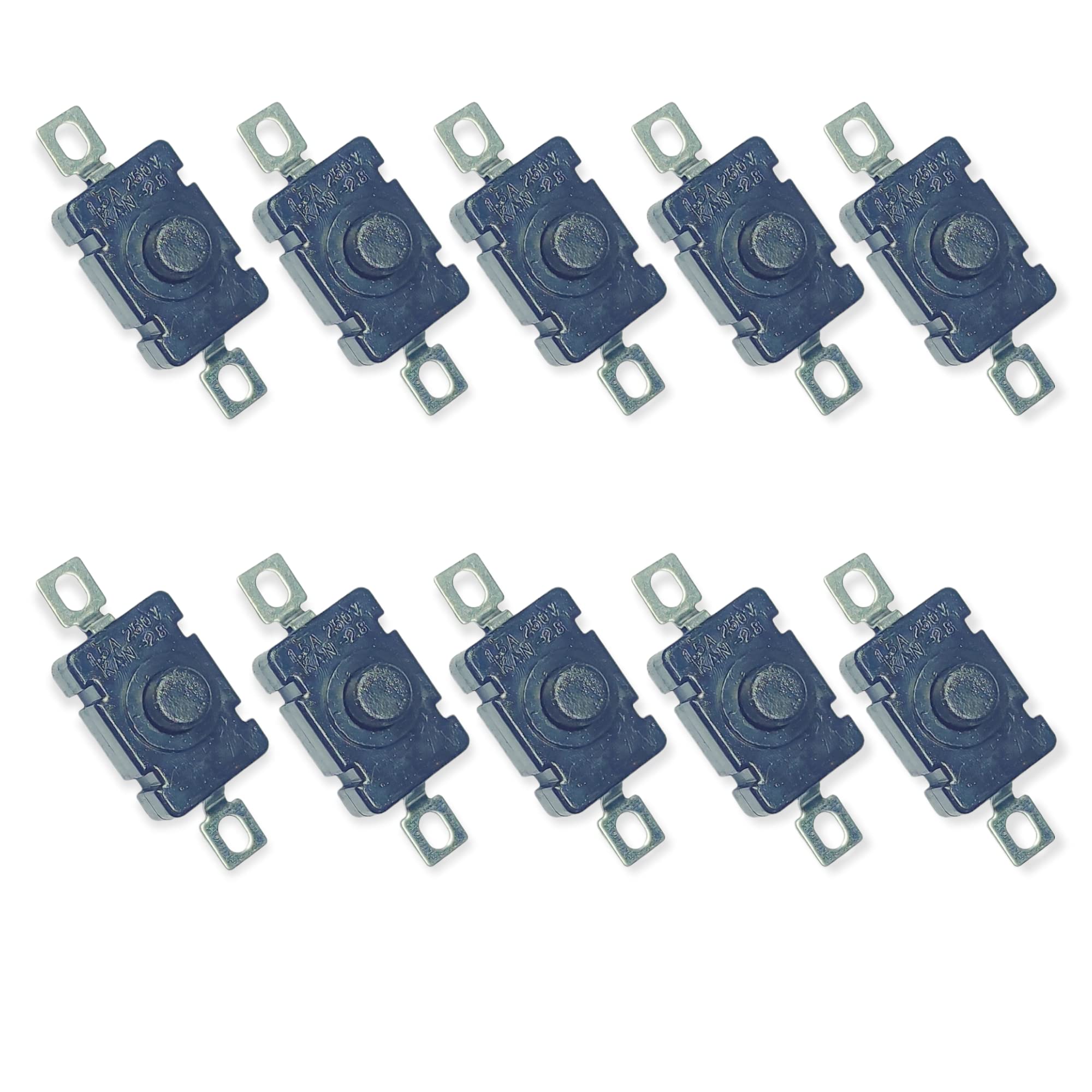UNIVERSAL HUB (PACK OF 10) Self-Locking Switch, DC 260V 1.5 A Tactile ...