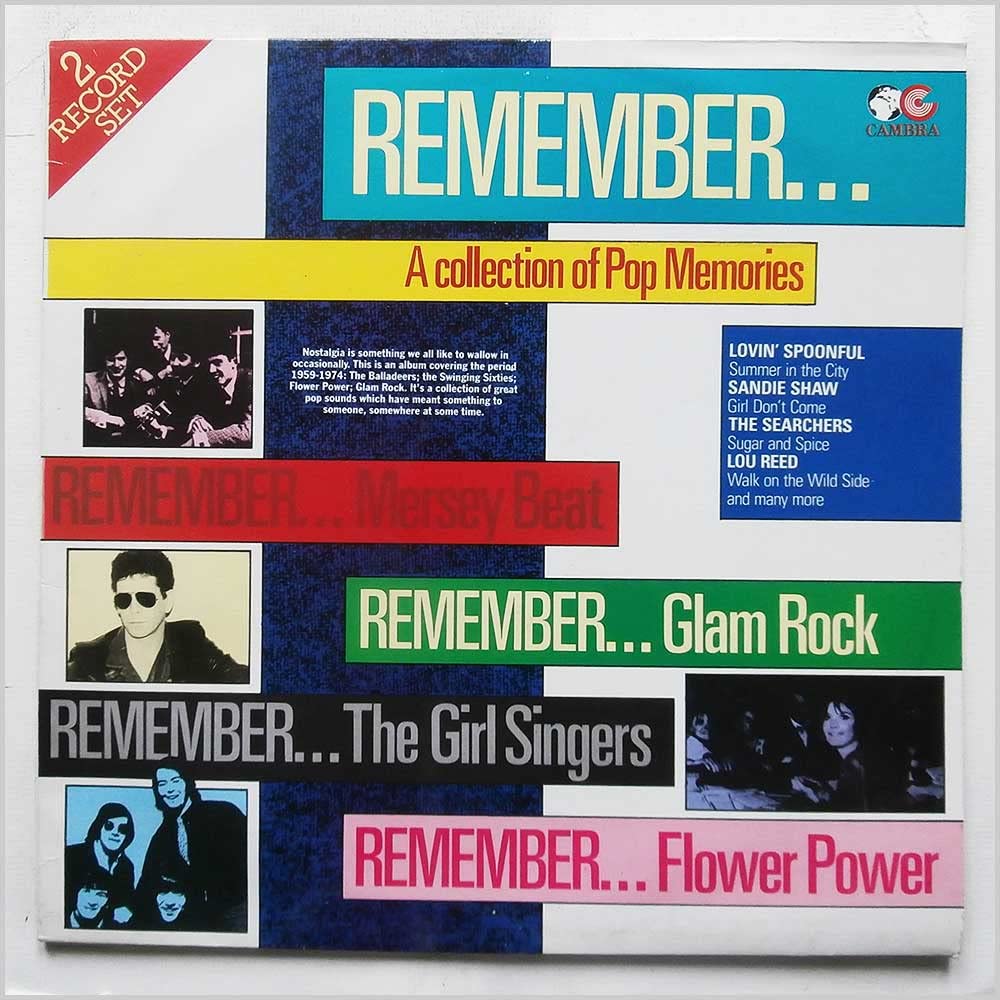 Amazon.com: Remember... A Collection Of Pop Memories - Various 2LP: CDs ...