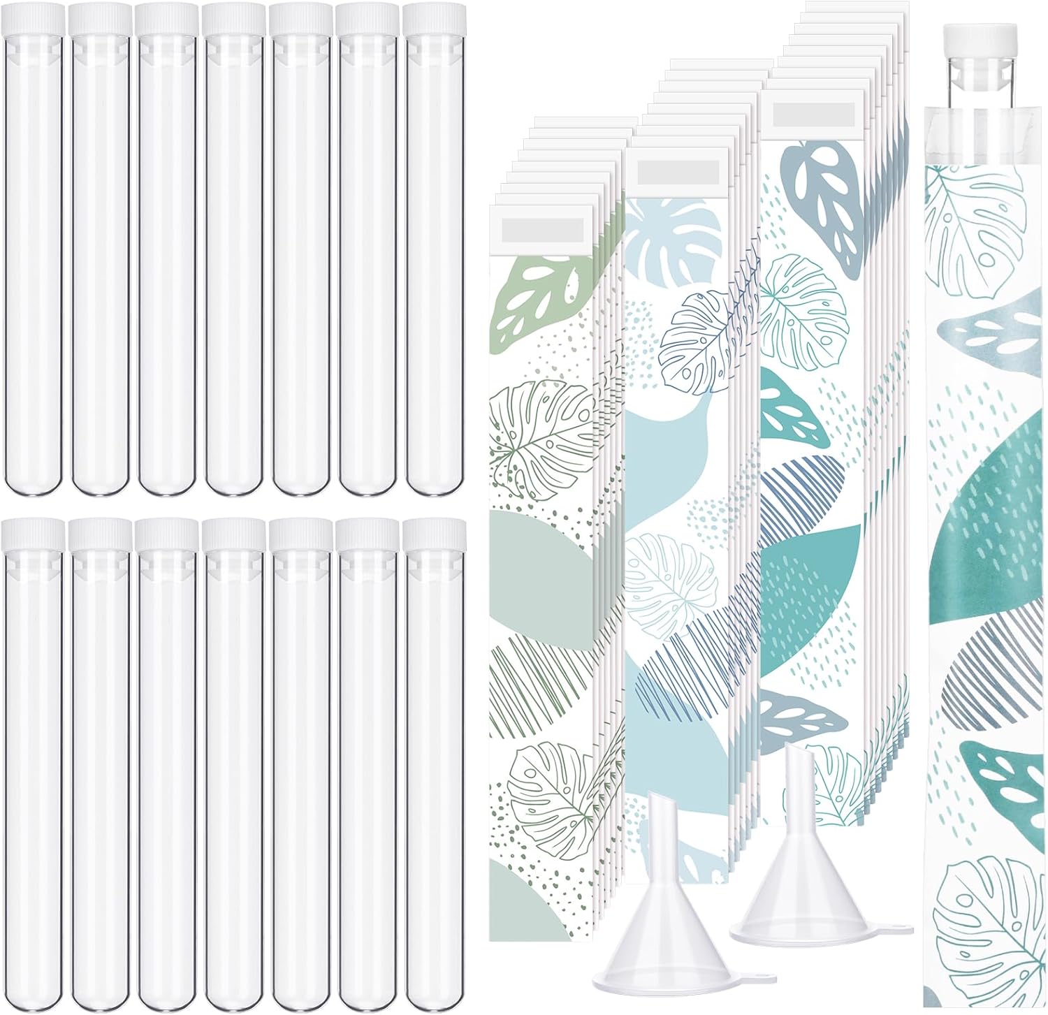 Amazon.com | Copkim 38 Pcs Tampon Flask Set Included Tube Flasks ...