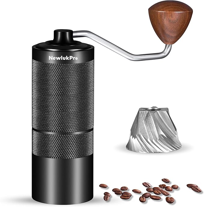 Amazon.com: NewlukPro Coffee Bean Grinder,Labor Saving Hand Coffee ...
