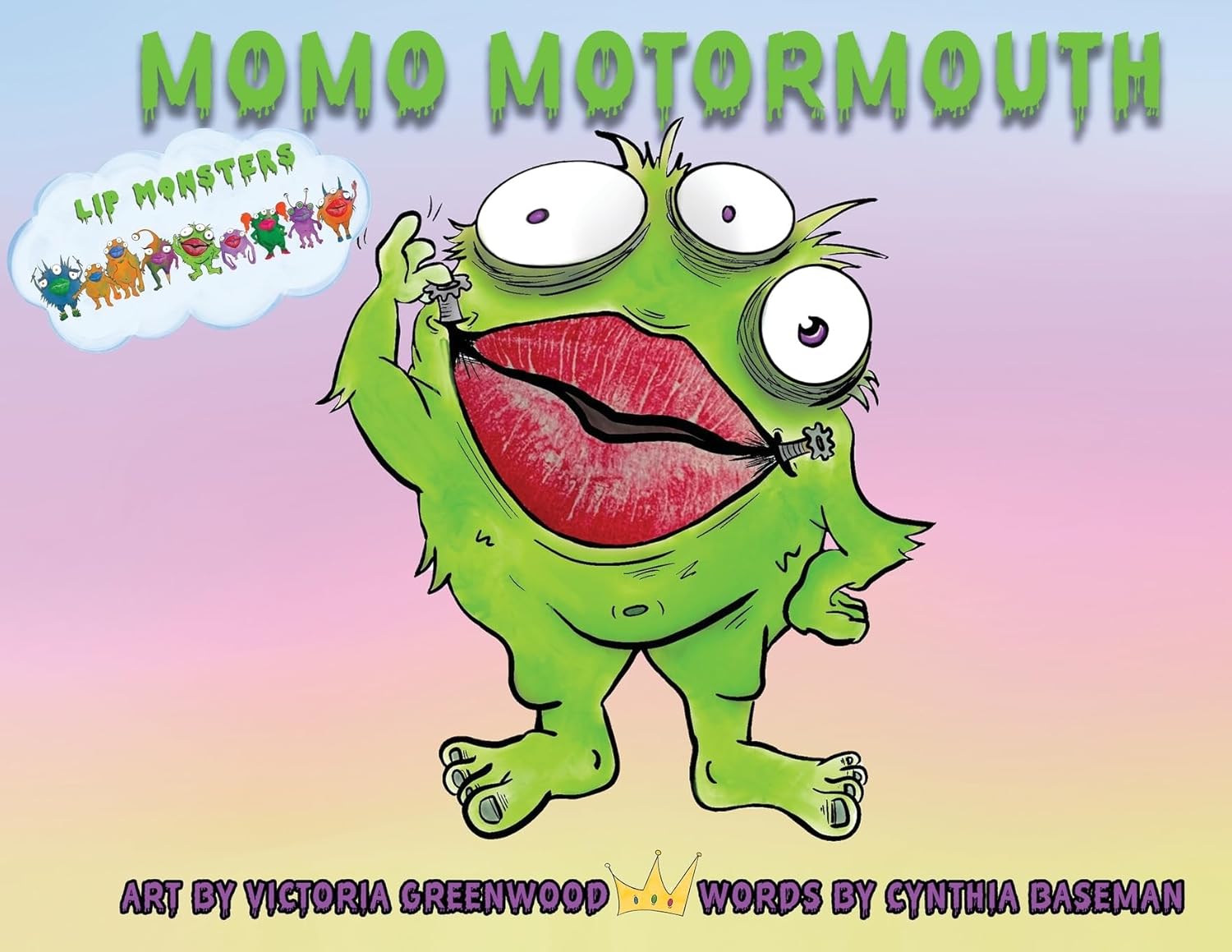 Amazon.com: Lip Monsters: Momo Motormouth: 9781916852648: Baseman ...