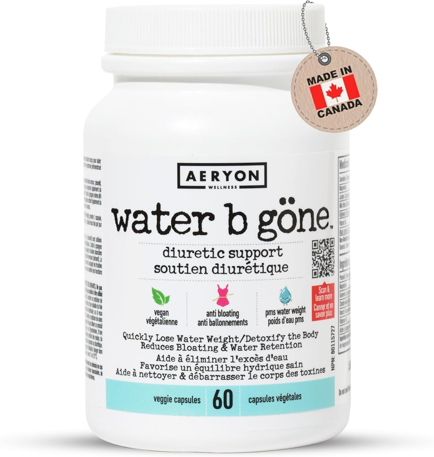 Amazon.com: Water B Gone – Diuretic Pills for Women – Reduce Water ...