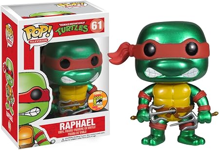 Amazon.com: Funko POP Television TMNT Raphael Vinyl Figure : Toys & Games
