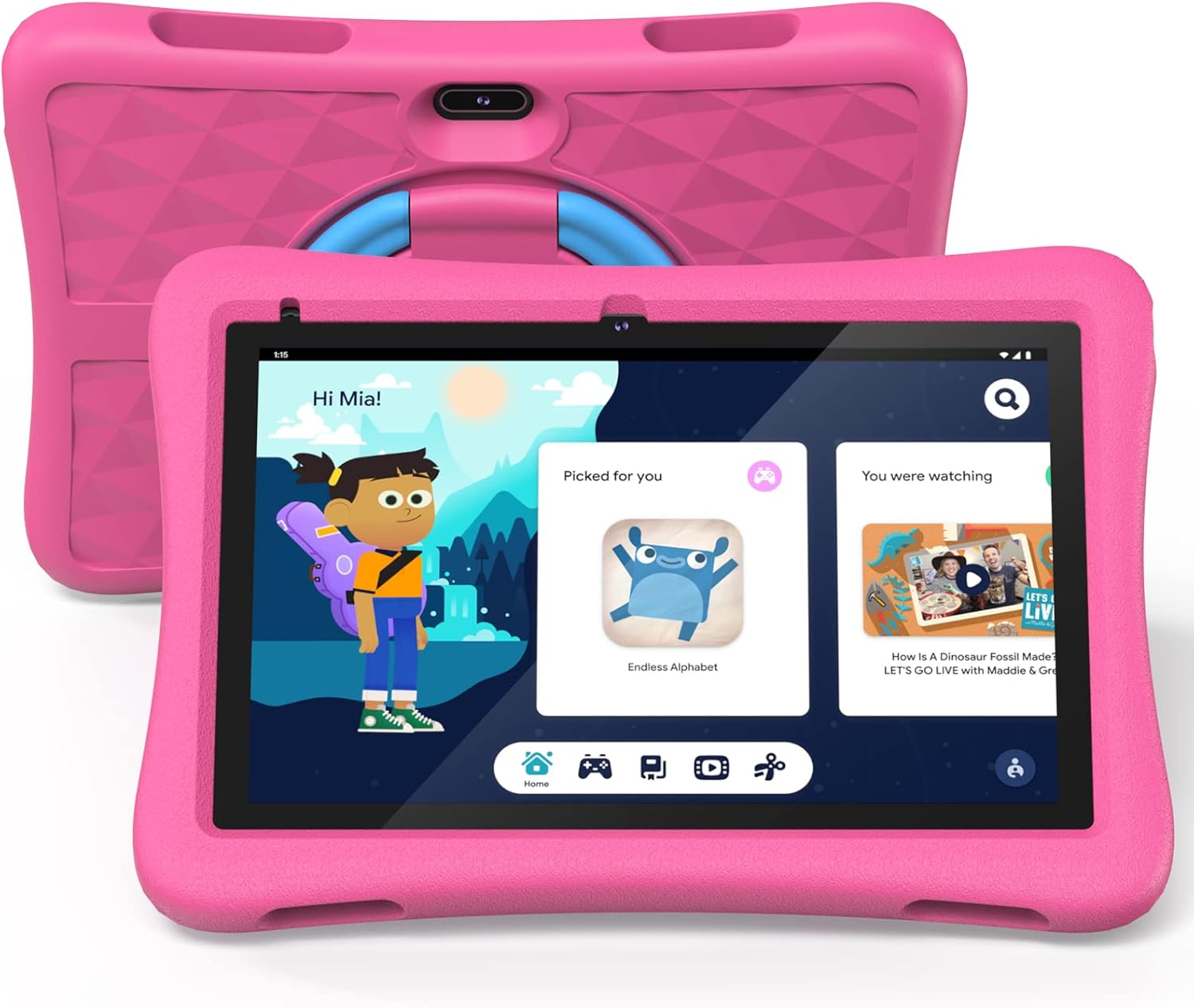 Amazon.com : Kids Tablet, 10 inch Tablet for Kids, Android 13, Google ...