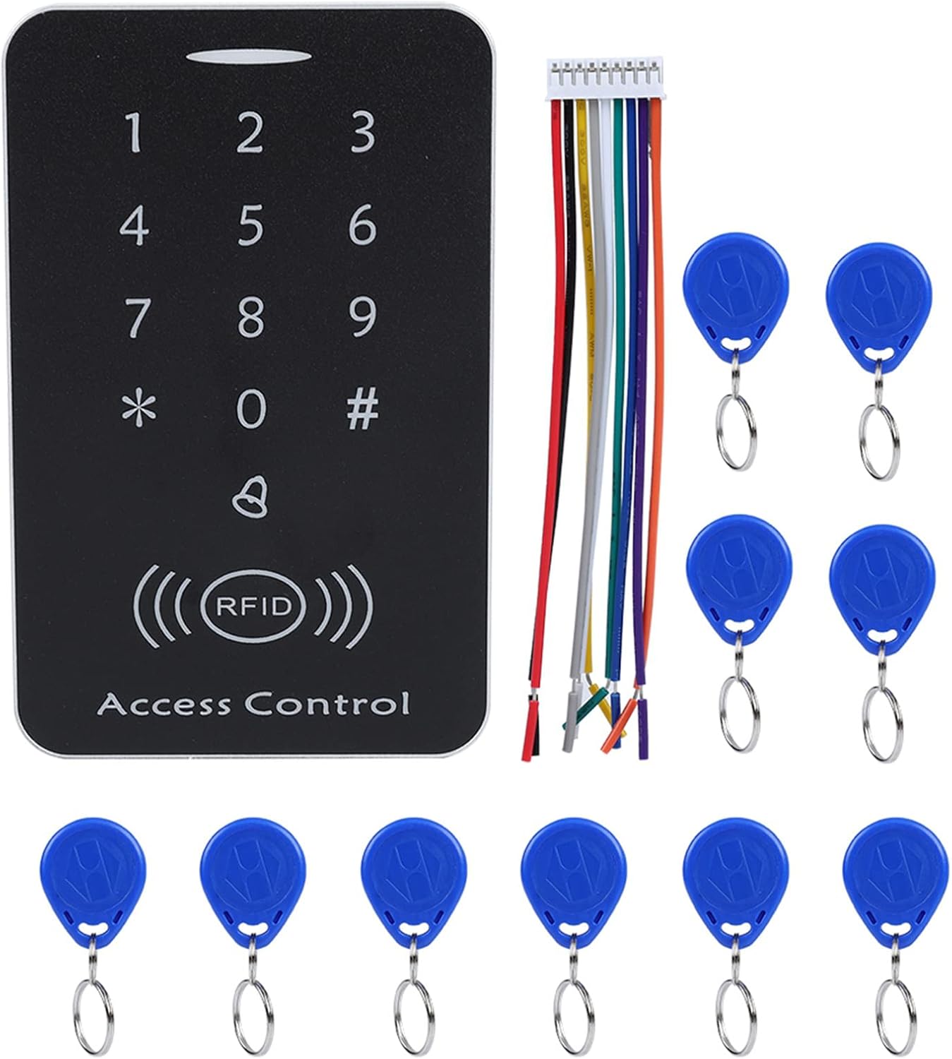 Amazon.com : One Door Access Controller, Standalone Control Metal Card ...