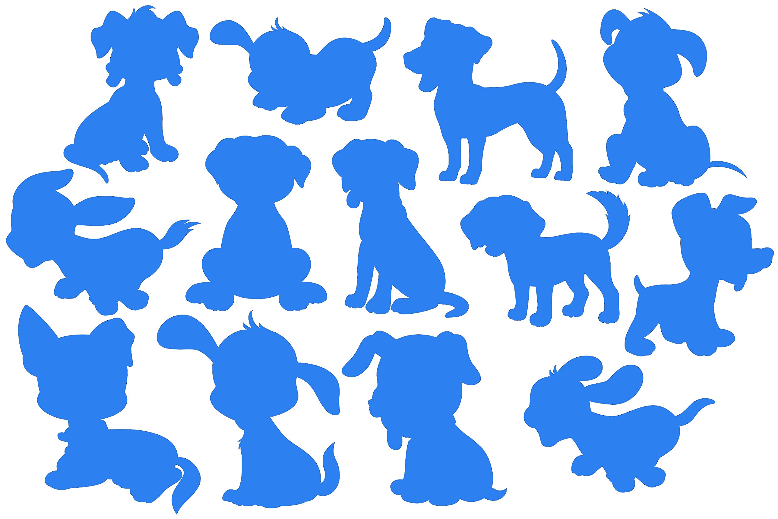 Pack of 13 Cute Pet Puppy Dog Cute Stickers - Dog Lover Gifts - Mug ...