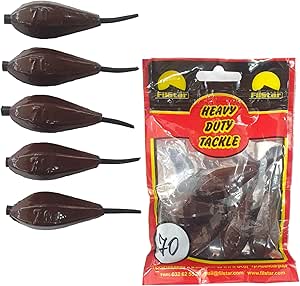 PRO FILSTAR Inline Grundblei Long Cast 5x70g - Blei Angeln - Angel ...