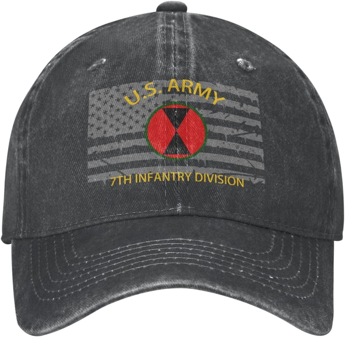 Generic Us Army 7th Infantry Division Veteran Hat Baseball Cap ...