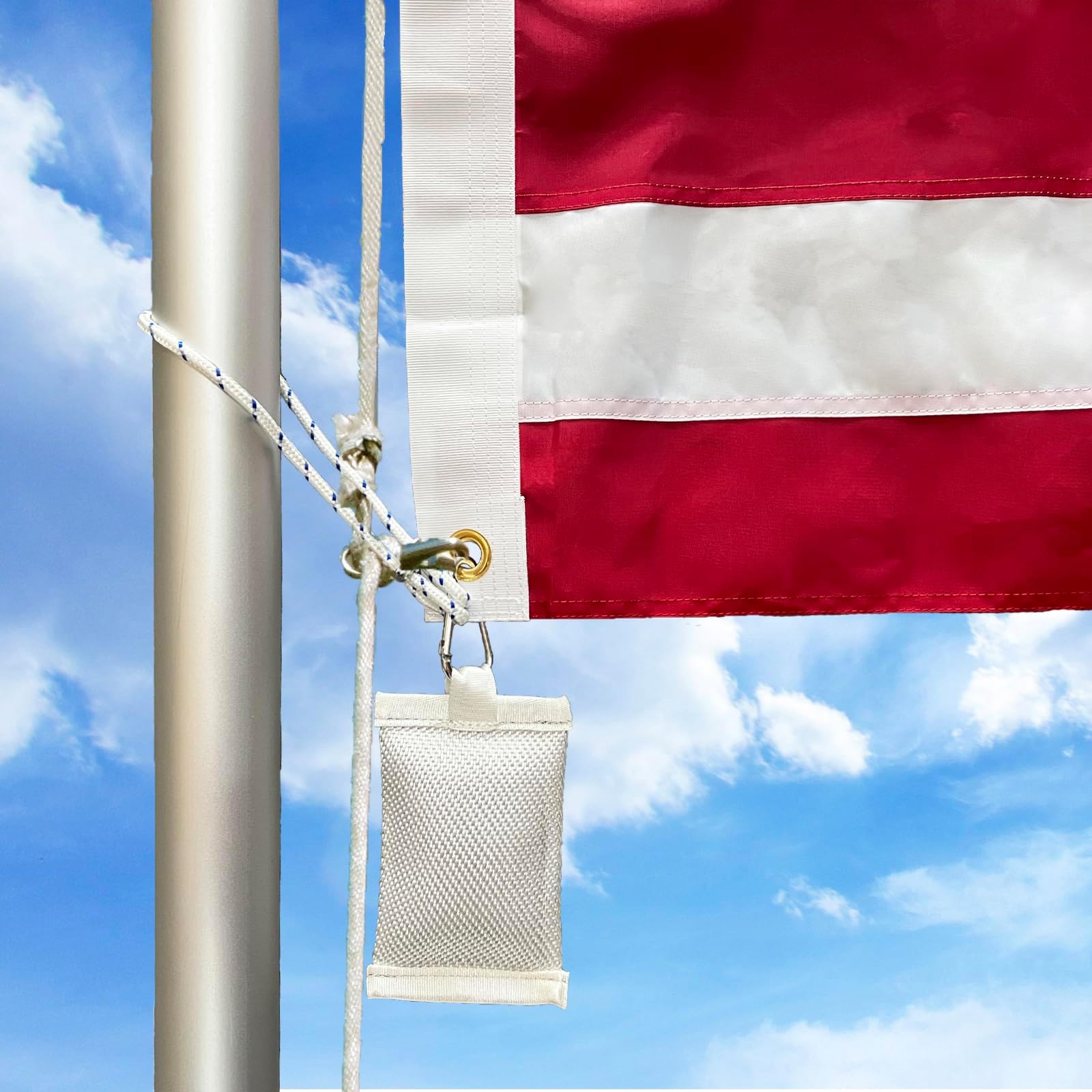 Amazon.com : Oudain 2 Pcs Flag Weight for Flagpoles 1lb Clip on Flag ...