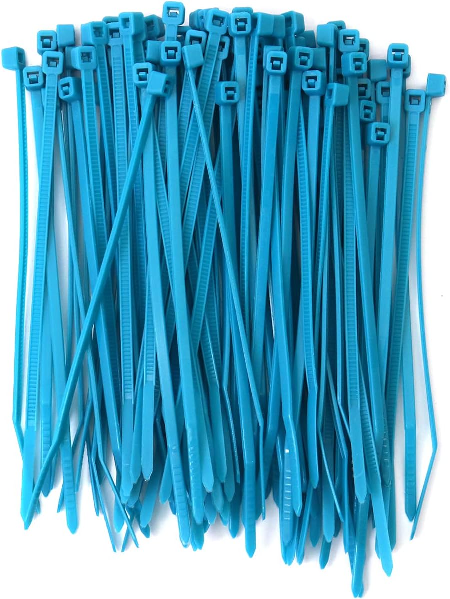 Electronic Spices 2.5mm X 100mm Blue Color Multi-purpose Self Locking ...