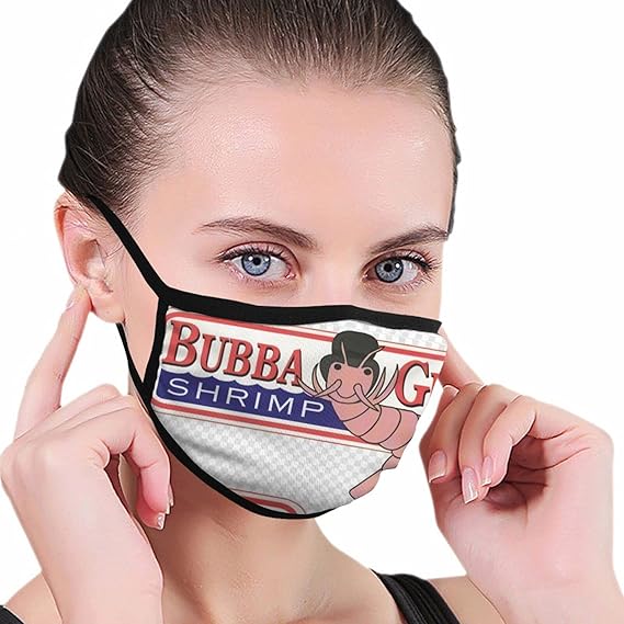 Forrest Gump Bubbas Shrimp Co Dust-Proof face, Windproof and Washable ...