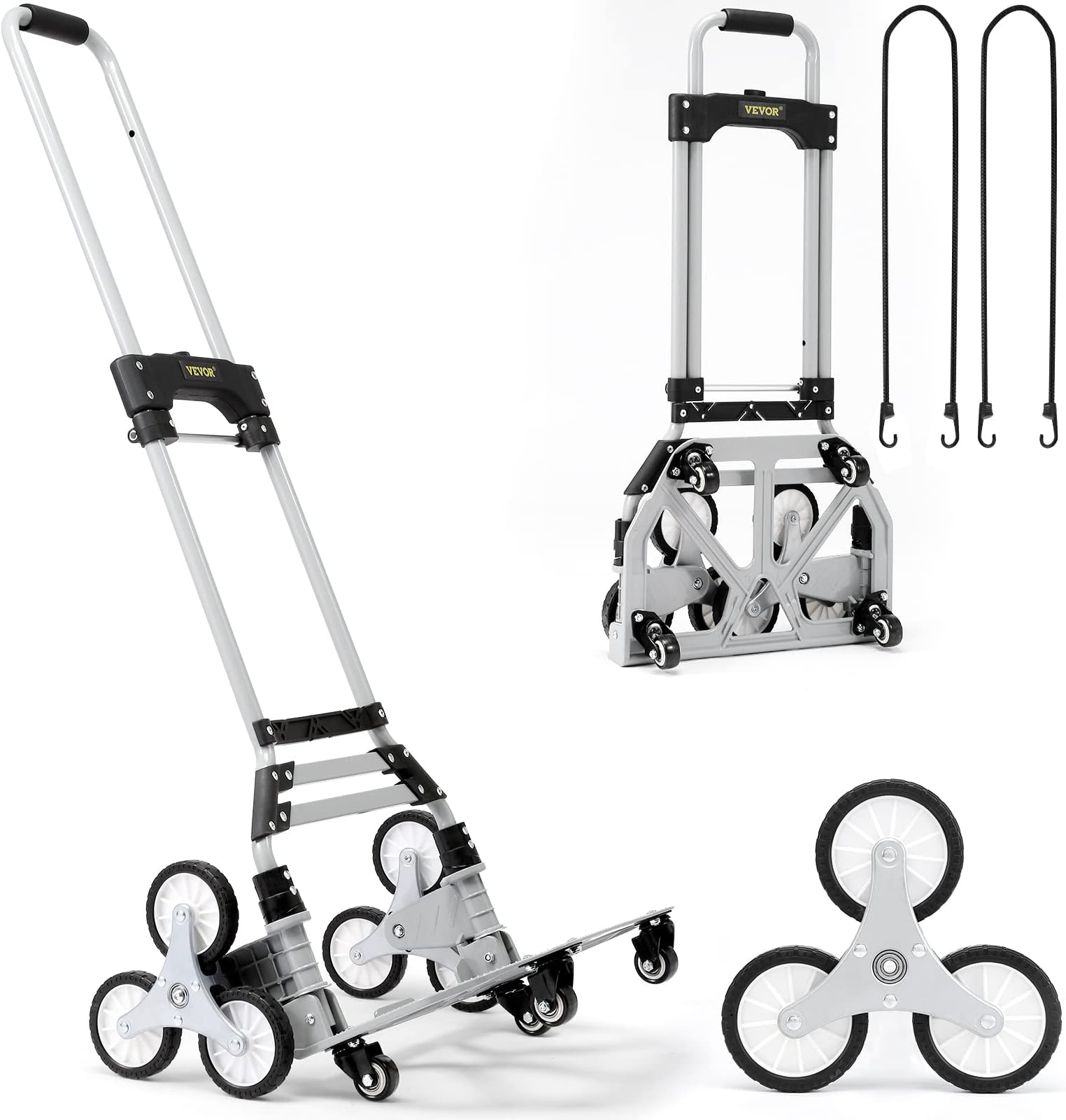 HaulPro Stair Climber Cart Kit - for 2 Wheel Stair Climbing Hand Trucks ...