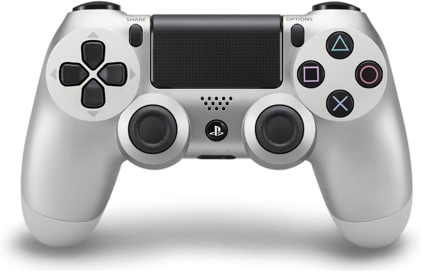 DualShock 4 Wireless Controller for PlayStation 4 - Silver Discontinued ...