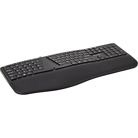 Amazon.com: Kensington Pro Fit Ergonomic Wired Keyboard- Black ...