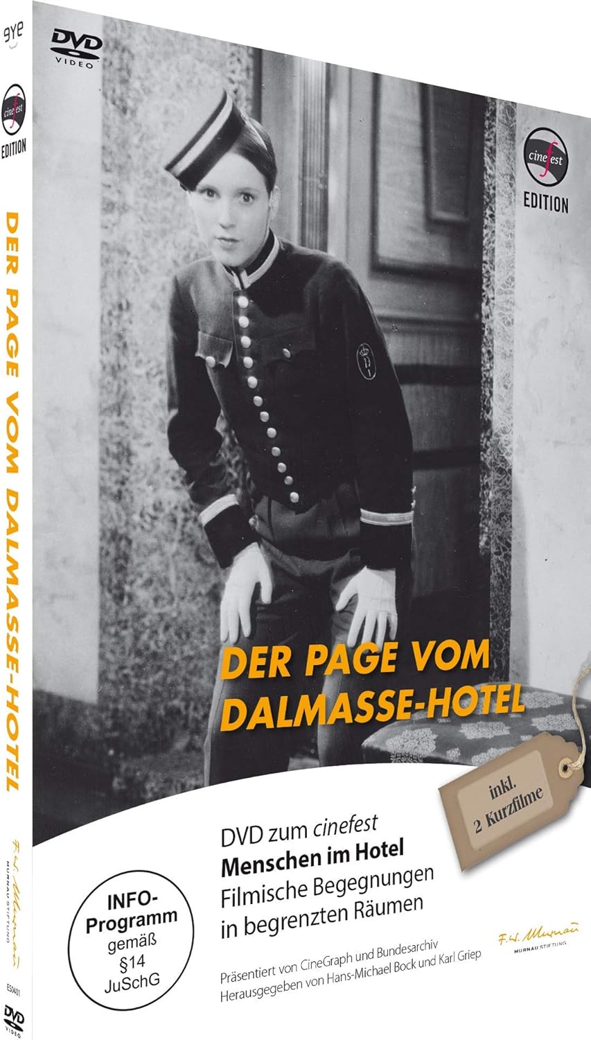 Der Page vom Dalmasse-Hotel: Amazon.co.uk: Dolly Haas, Harry Liedtke ...