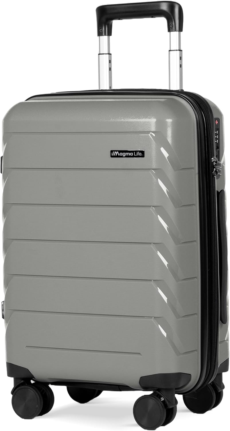 MAGMALIFE Maleta de Viaje de 10 kg Star Carry On, Cierre Expandible ...
