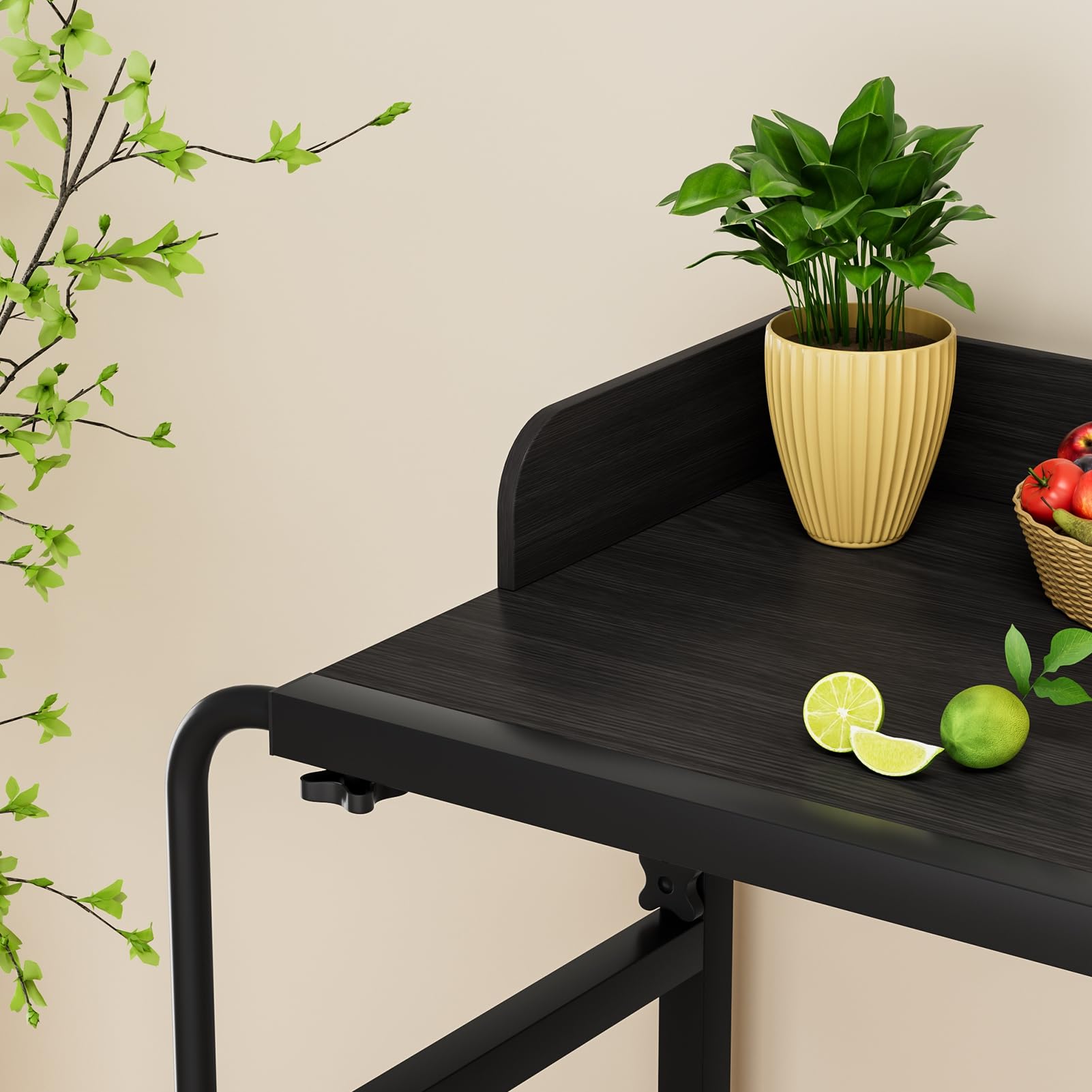 Wayfair Over Bed Tables Adjustable Over Bed Table With Wheels - Rolling ...