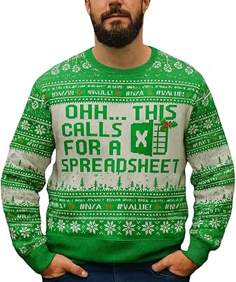 Amazon.com: This Calls For A Spreadsheet - Funny Ugly For Coworkers ...