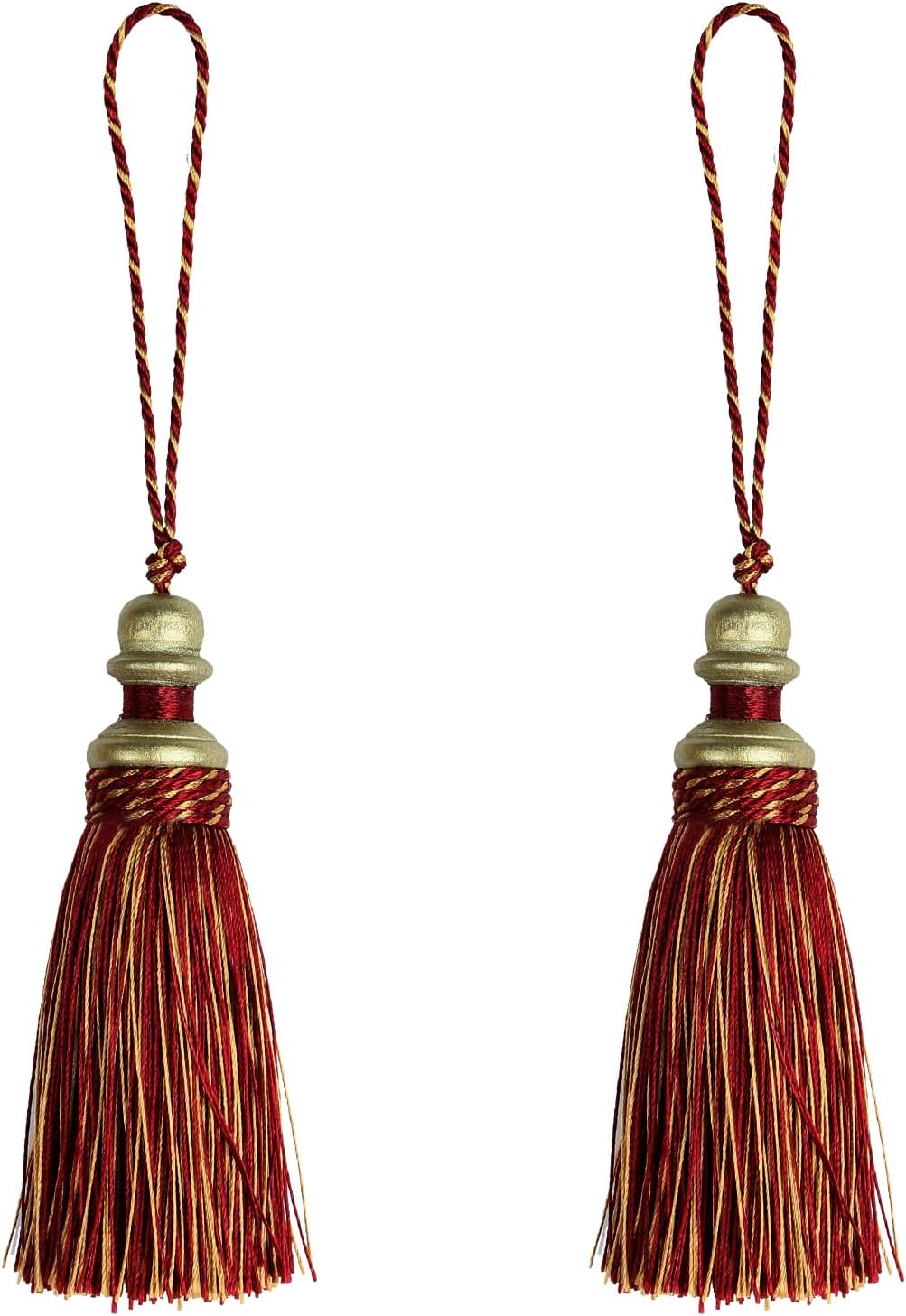Amazon.com: HedongHexi 2 Pack Tassel Key Tassel with Loops, Handmade ...