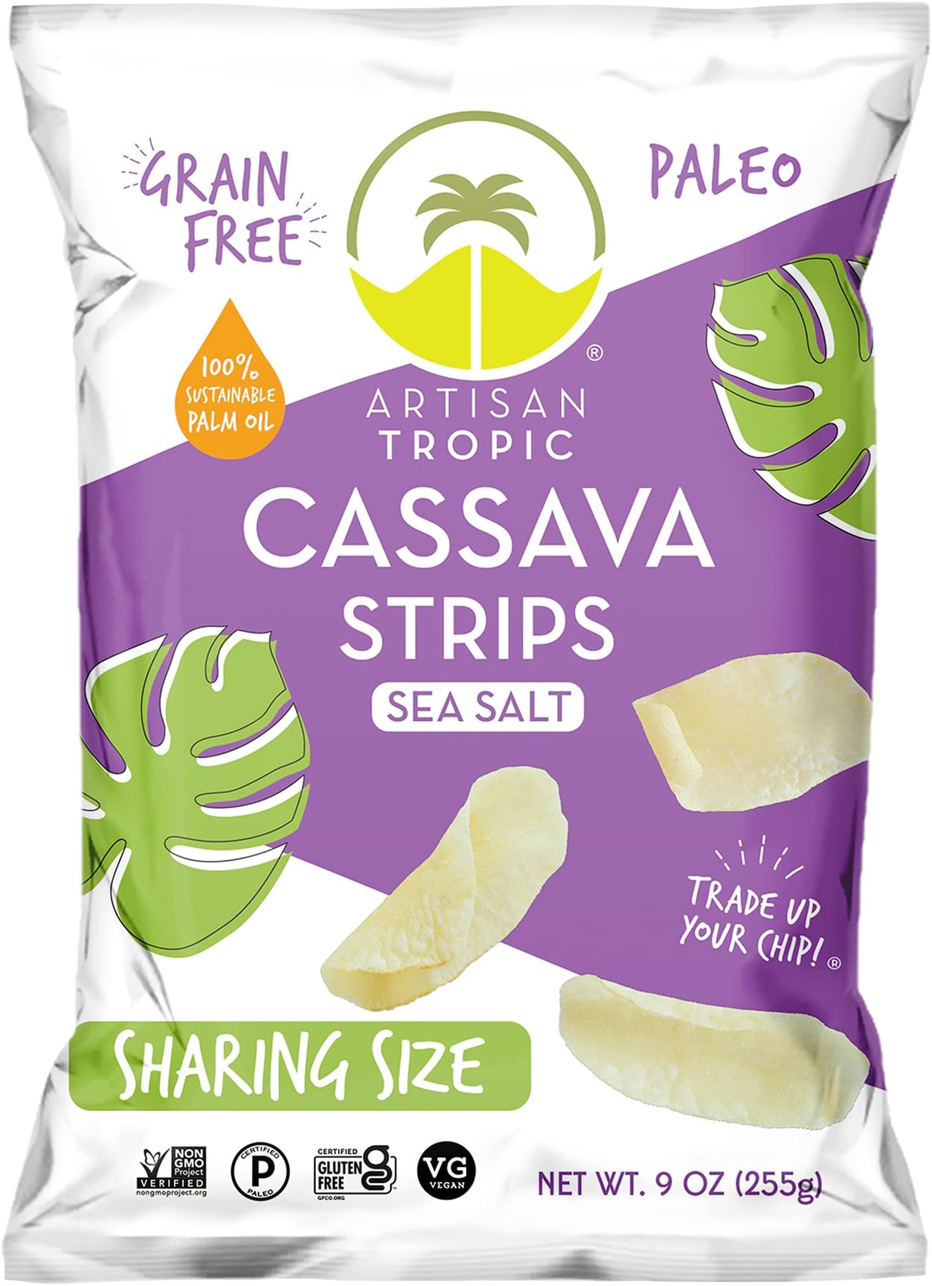 Amazon.com: ARTISAN TROPIC Cassava Strips - Vegan, Paleo, Gluten Free ...
