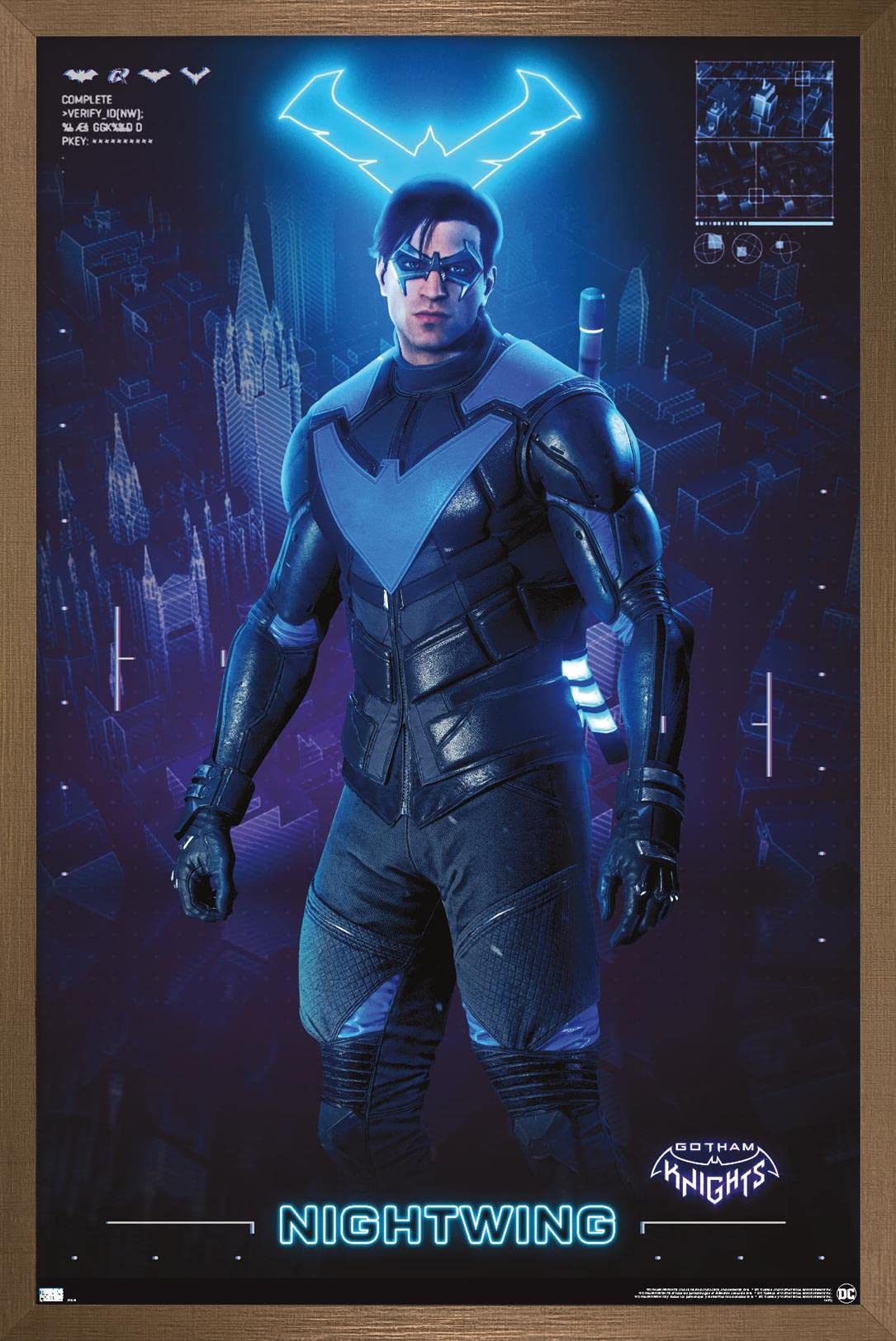 Amazon.com: Trends International DC Comics Gotham Knights - Nightwing ...