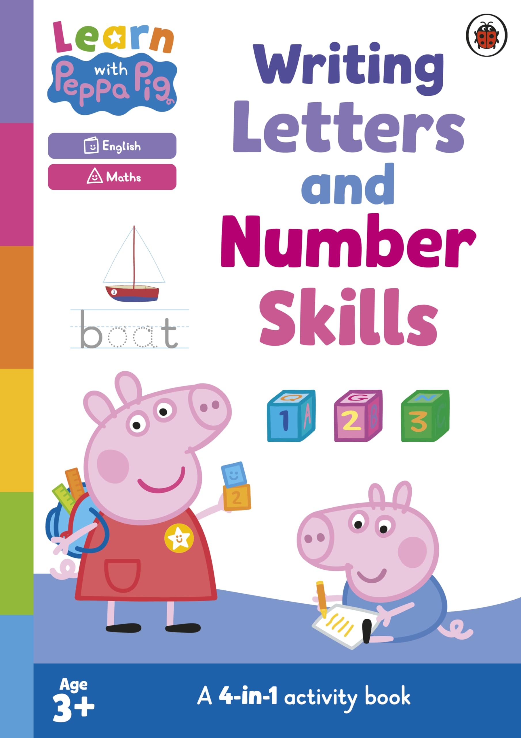 Learn with Peppa: Number Skills and Writing Bumper Activity Book ...