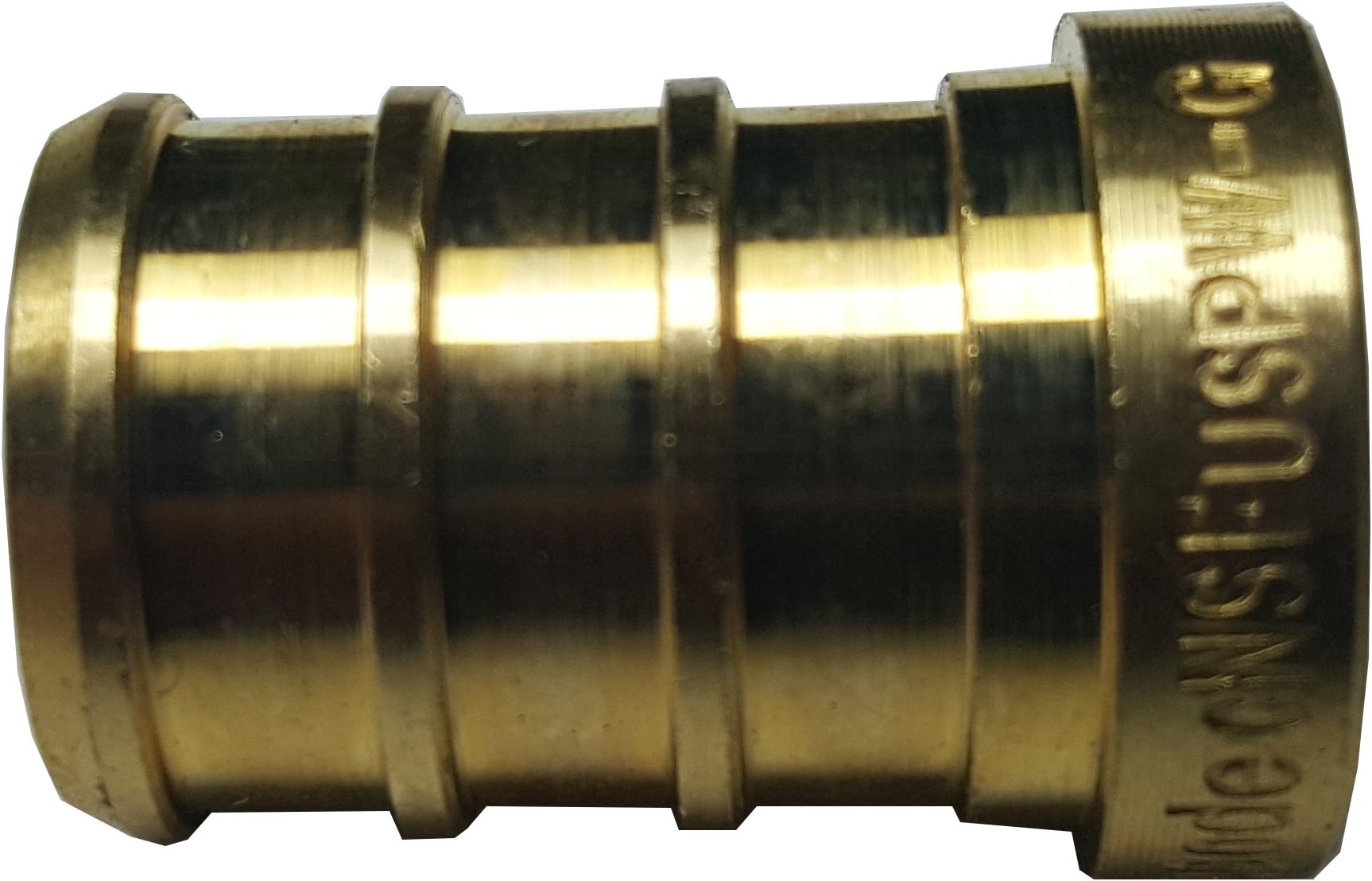 Amazon.com: 25 PIECES XFITTING 1/2" PEX PLUG (END CAP) - BRASS CRIMP ...