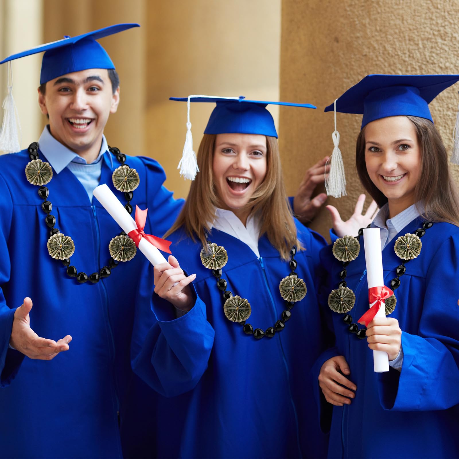 Snapklik.com : Karenhi Graduation Kukui Nut Lei Necklace 47 Inch Class ...